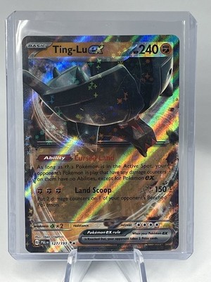 Pokémon TCG Ting-Lu ex Scarlet & Violet Paldea Evolved 127/193 Holo ...