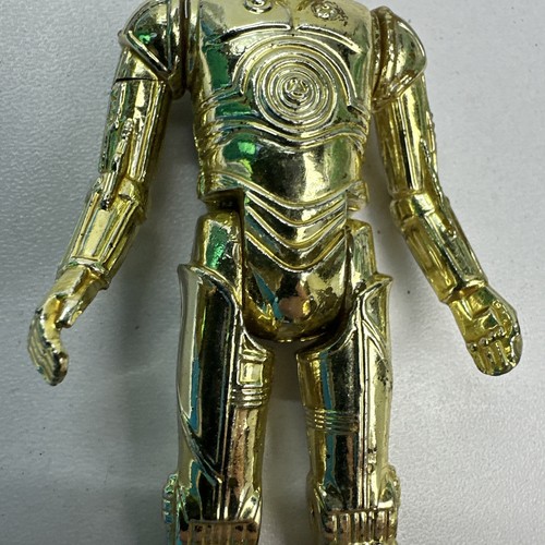 1977 Vintage Kenner Star Wars C-3PO Action Figure Gold Droid Hong Kong ...