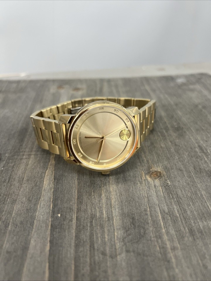Movado Bold 3600258 Yellow Gold Wrist Watch for Men 885997135894| eBay