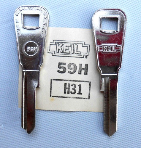 (1) KEIL vintage OEM Key blank for old Ford | eBay