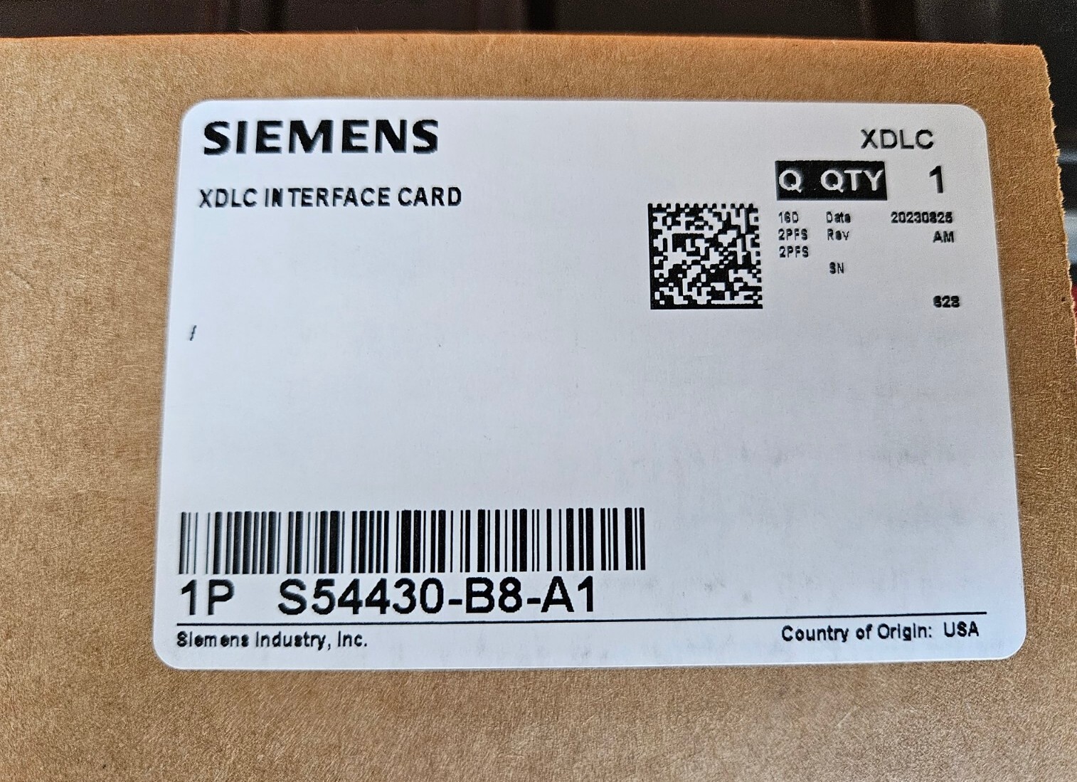 Siemens XDLC Field Device Loop Card (S54430-B8-A1) for sale online | eBay