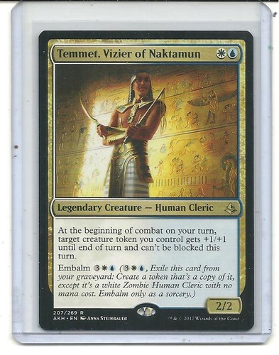 Temmet, Vizier of Naktamun - Amonkhet - Magic the Gathering | eBay