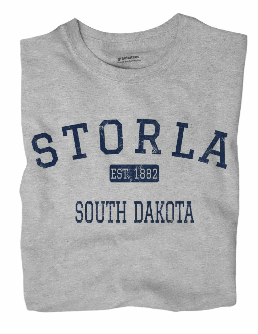 Storla South Dakota SD T-Shirt EST | eBay