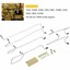 3406 B C Fuel Injection Line Kit 6PC 1917941 1917942 1917943 for CAT ...