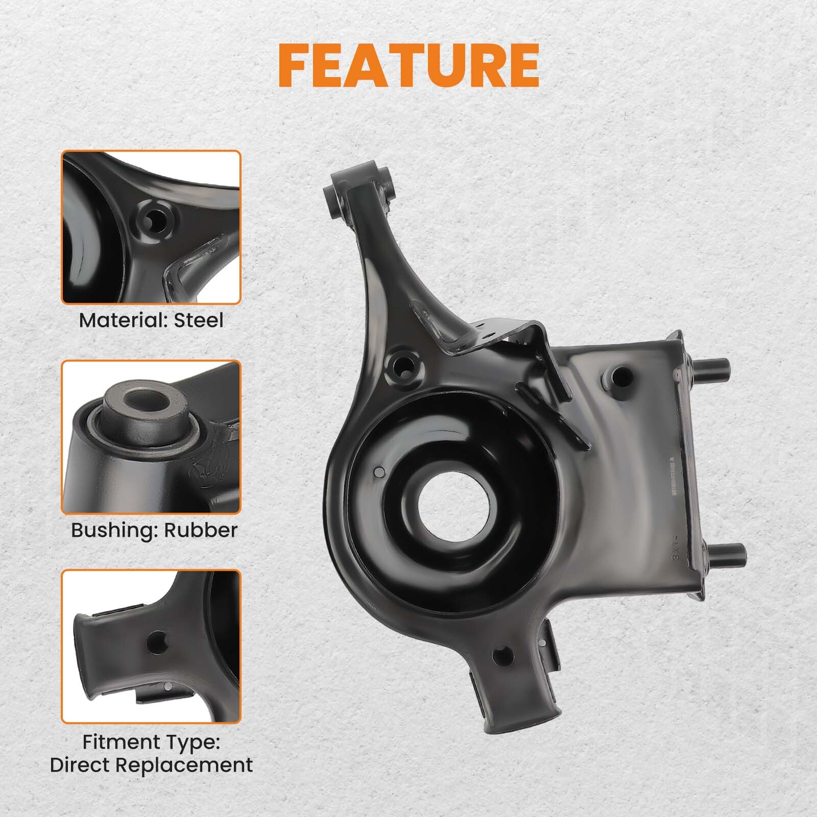 2x Rear Lower Control Arms LH & RH For 2013-2021 Nissan Altima Maxima 2 ...