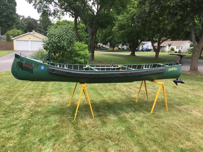 Fully outfitted Radisson 14’ square stern fishing canoe with M | eBay