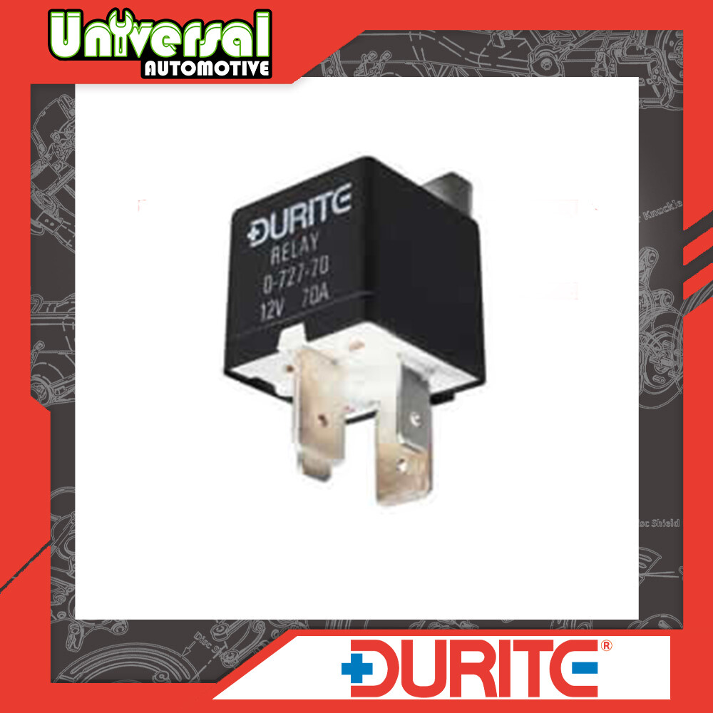 Durite 0-727-70 12V Mini Heavy Duty Make/Break Relay - 70A | eBay