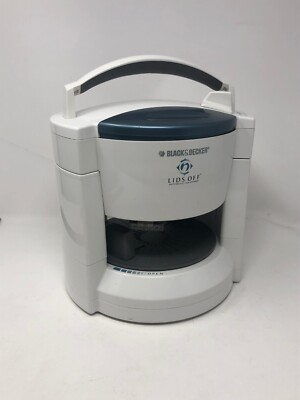 Black & Decker Lids Off Jar Opener Electric JW200 White - Tested, Works ...