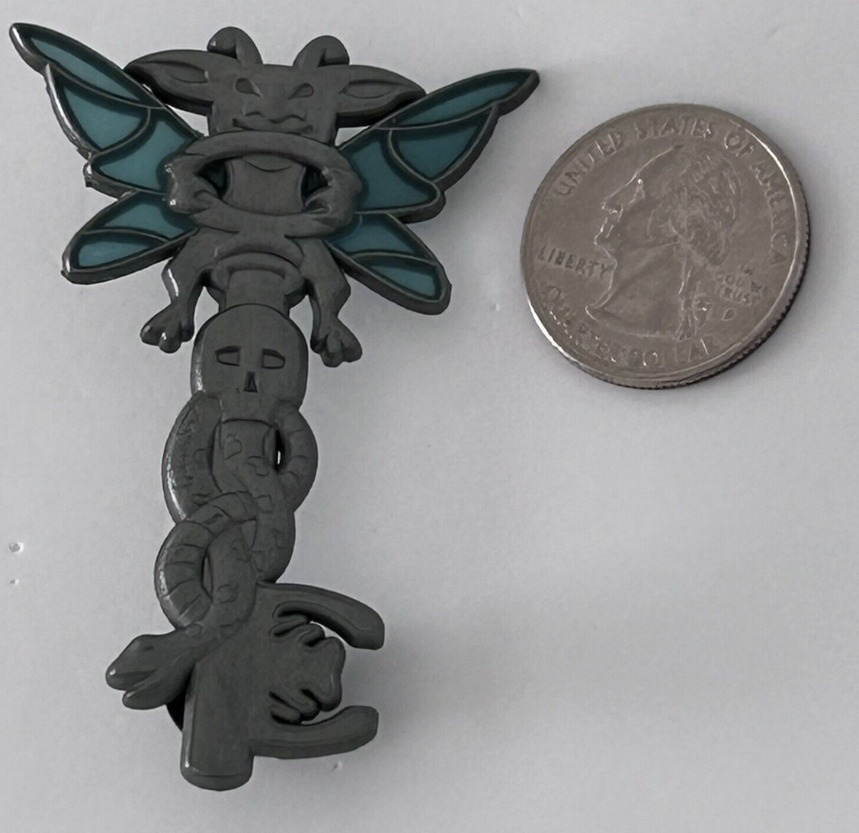 Harry Potter Heremeow Wizard Key Dark Mark Voldemort Snake Skull Wings ...