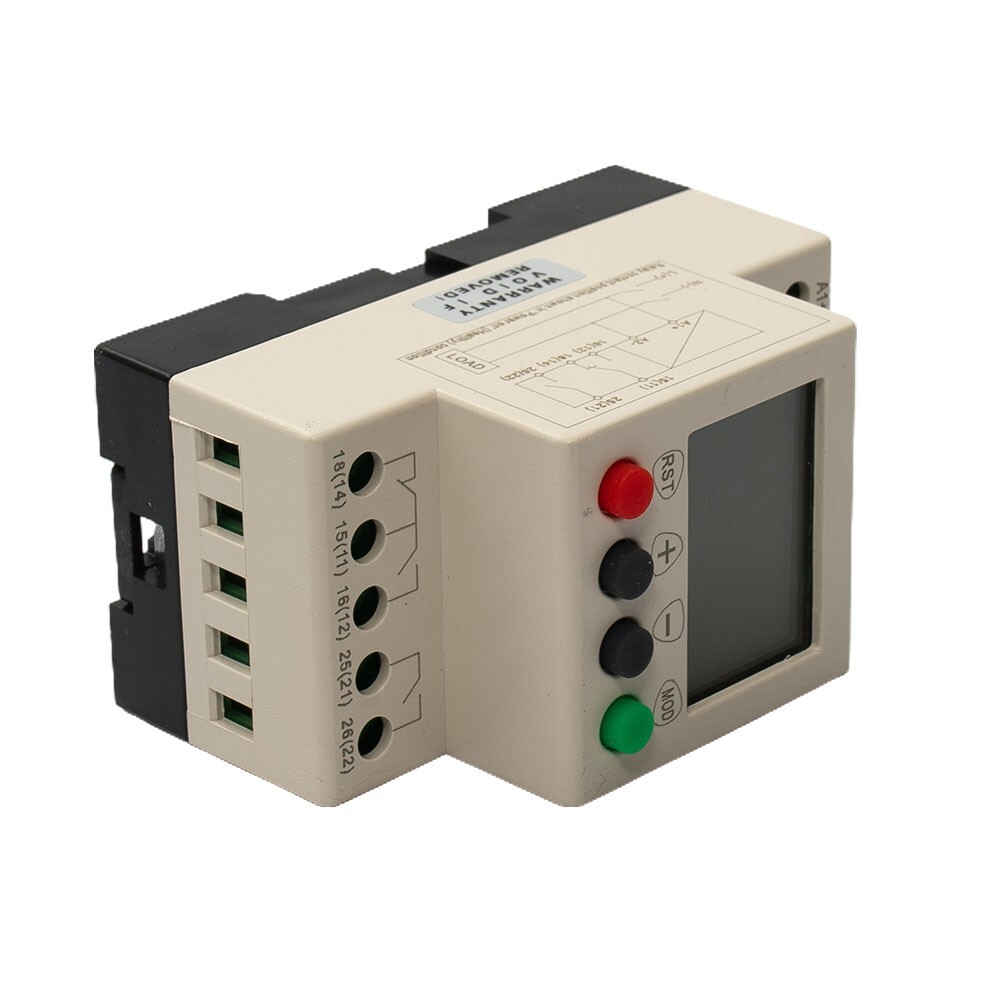 SVR1000 Under-voltage Relay 50/60Hz AC/DC 24V-48V AD48 AD220 LCD High ...