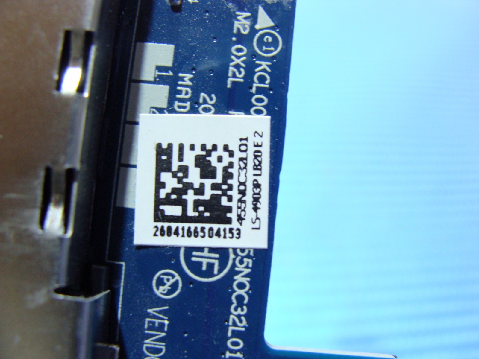 HP Elitebook 8440P 14.0" Genuine Audio Sound Express Card Reader Board ...