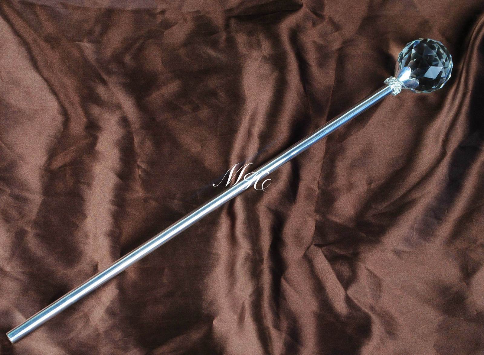 Kids Scepter Wand Clear Crystal Props Magic Fairy Bridal Birthday Party ...