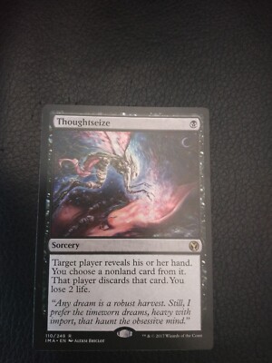 Mtg Magic the Gathering 1x Thoughtseize Iconic Masters NM | eBay