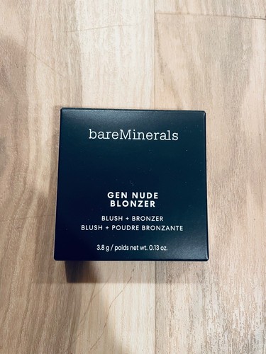 BARE MINERALS ~ GEN NUDE BLONZER BLUSH + BRONZER ~ KISS OF COPPER ~ 0. ...