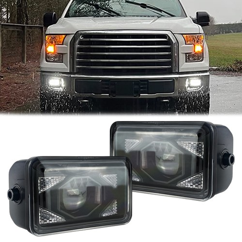 LED DRL Bumper Lights Fog Lights for Ford F150 2015-2020 Super Duty ...