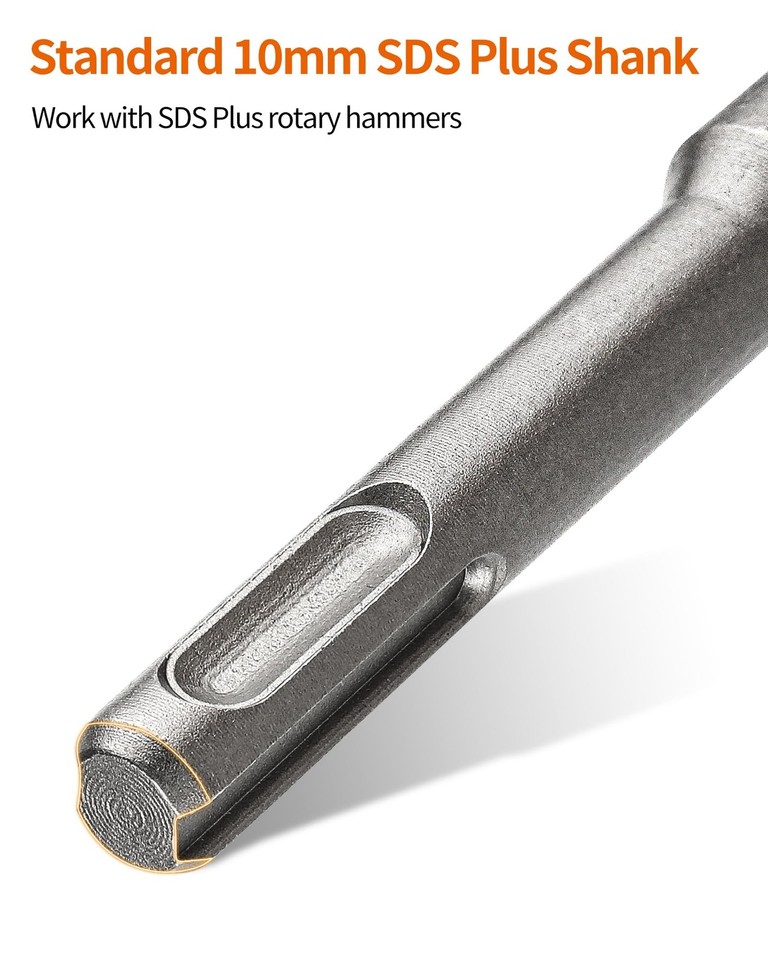SDS Plus Chisel 16 Inch, Tile Removal Tool for SDS Plus Rotary Hammer ...