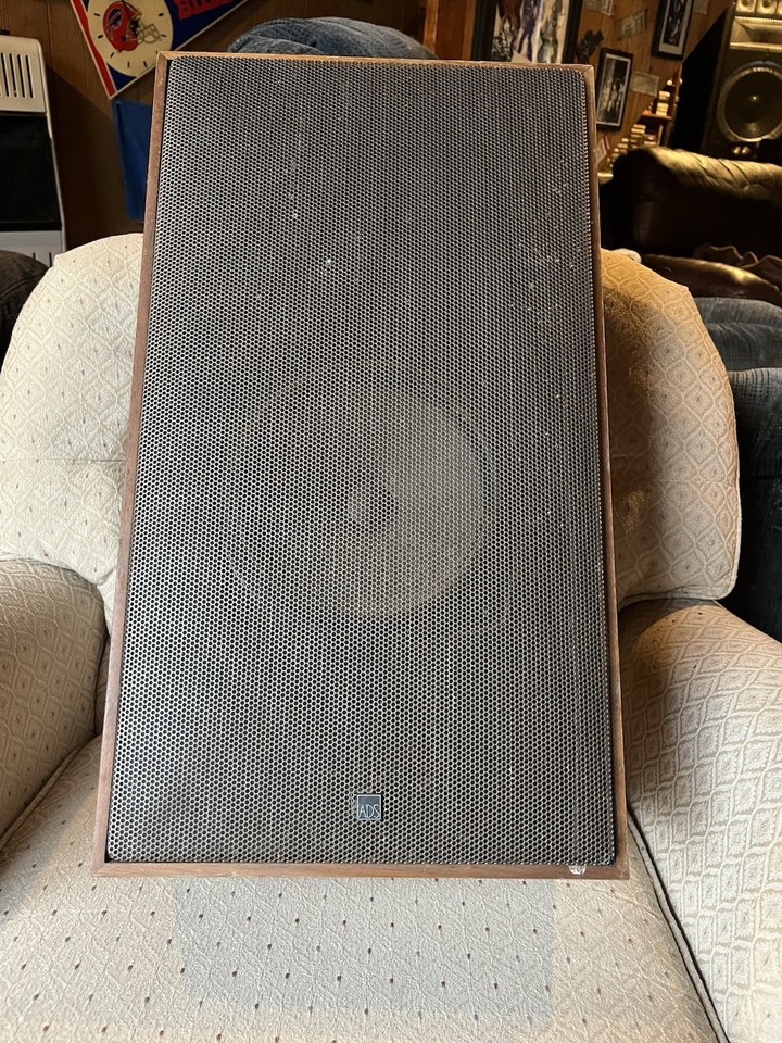 VINTAGE ADS SPEAKERS PAIR L520 HIGH FIDELITY LOUDSPEAKERS TESTED ...