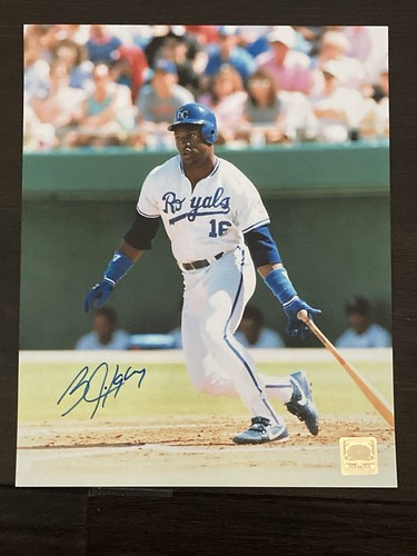 Bo Jackson Autographed “Royals ” Signed 8x10 Photo.HOF. COA | eBay
