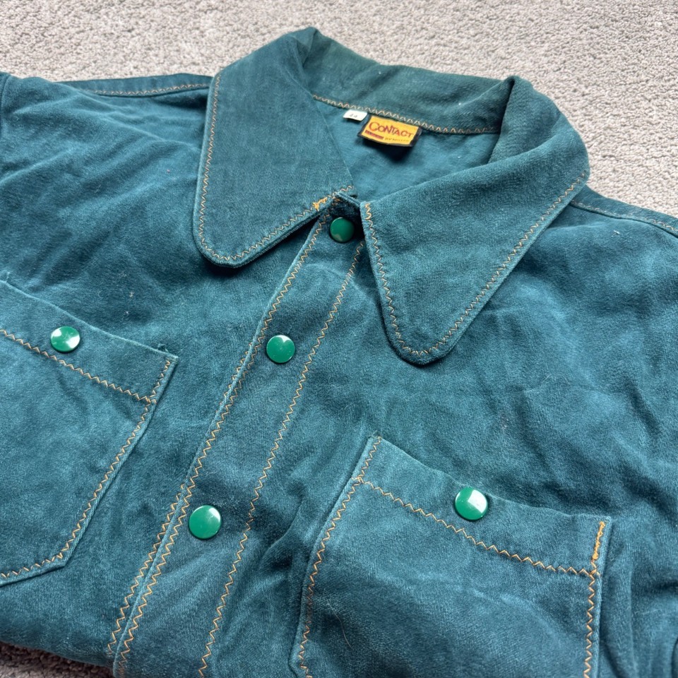 Vintage Contact Slacks by Miller Men's 44 XL 1970s Shirt Long Sleeve ...