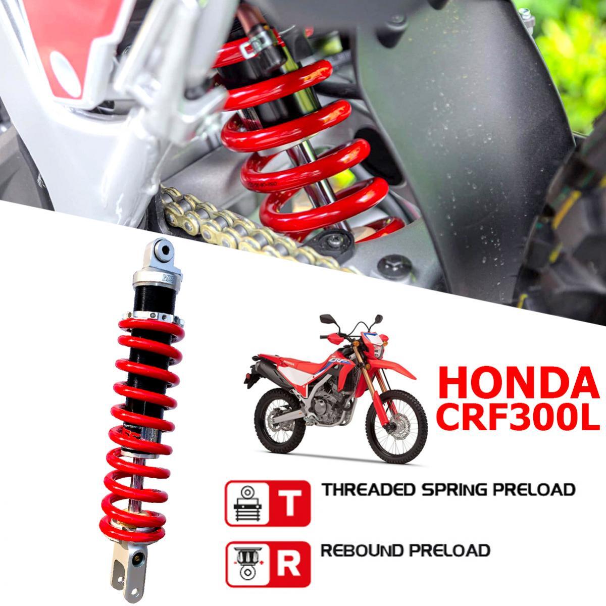 REAR AIR SHOCK ABSORBER YSS 55-85 KG/405 MM FOR HONDA CRF300L ENDURO | eBay