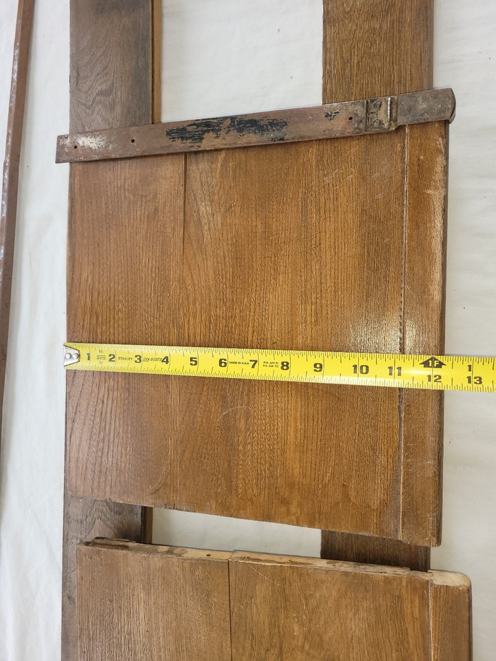 Antique Early Macey Barrister Bookcase Section Oak Door & Glass As Is ...