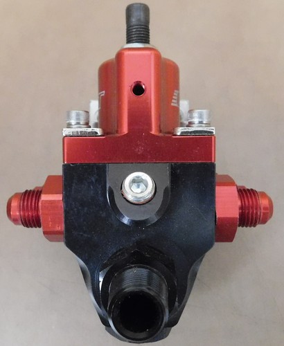 Quick Fuel 30-7023QFT 4-Port Fuel Press Regulator, 5-8psi Adj, O-ringAN ...