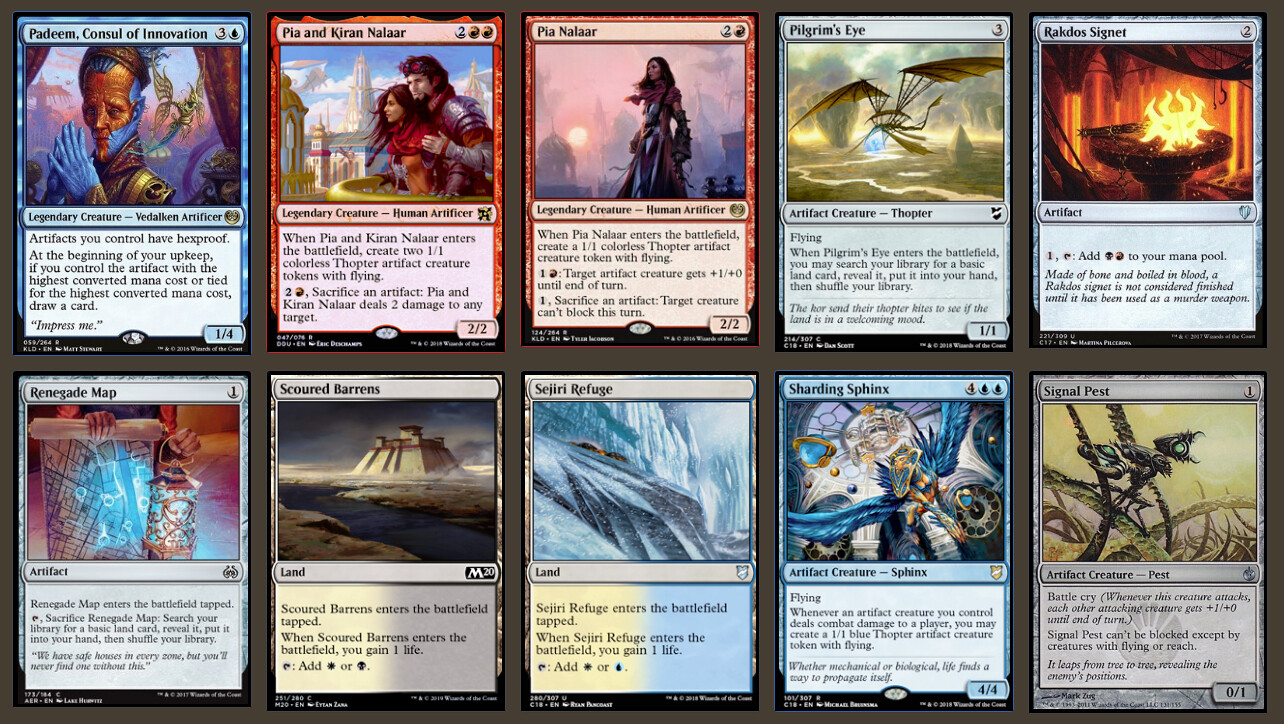 BREYA, ETHERIUM SHAPER -EDH COMMANDER DECK Magic Gathering MTG 100 ...