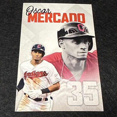 Cleveland Guardians Indians Oscar Mercado Player Magnet MLB Baseball | eBay