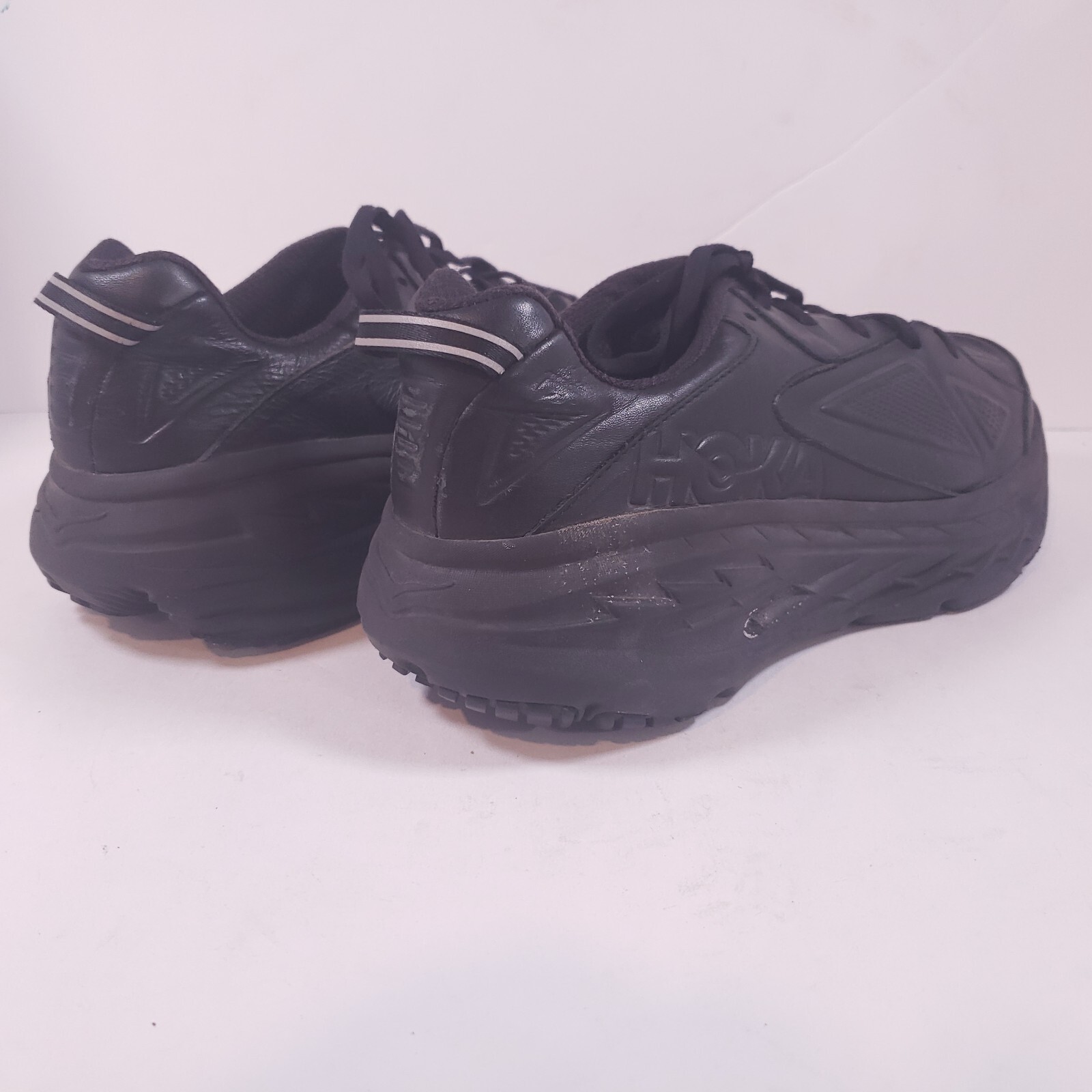 Hoka Men's One One Bondi Leather Walking Shoes Size 9… - Gem