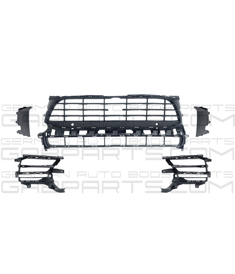 Porsche Macan 2019-22 Premium Front Bumper Cover End Grille KIT W ACC ...