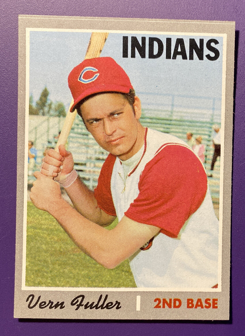 Vern Fuller - Indians 1970 #558 Topps Baseball Card - Mint !!! | eBay