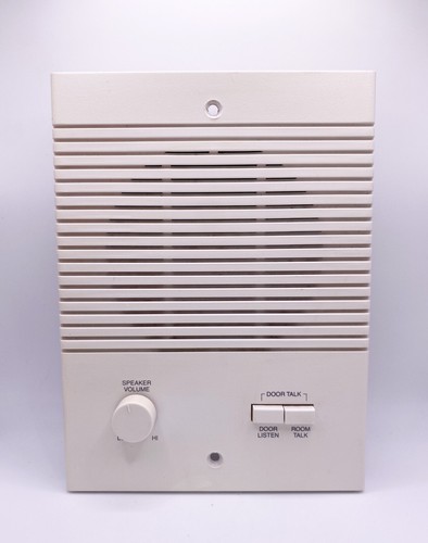 M&S Systems N35 Intercom Indoor Speaker Door Talk Remote Station White ...