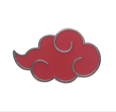 Naruto Akatsuki Cloud Pin Badge 3.4"x2.2" Collectible | eBay