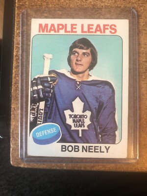 1975-76 Topps Hockey # 245 Bob Neely | eBay