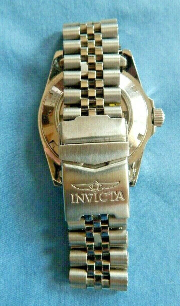 Invicta Men's 29179 PRO DIVER AUTOMATIC Blue Bezel Dial Silver Bracelet ...