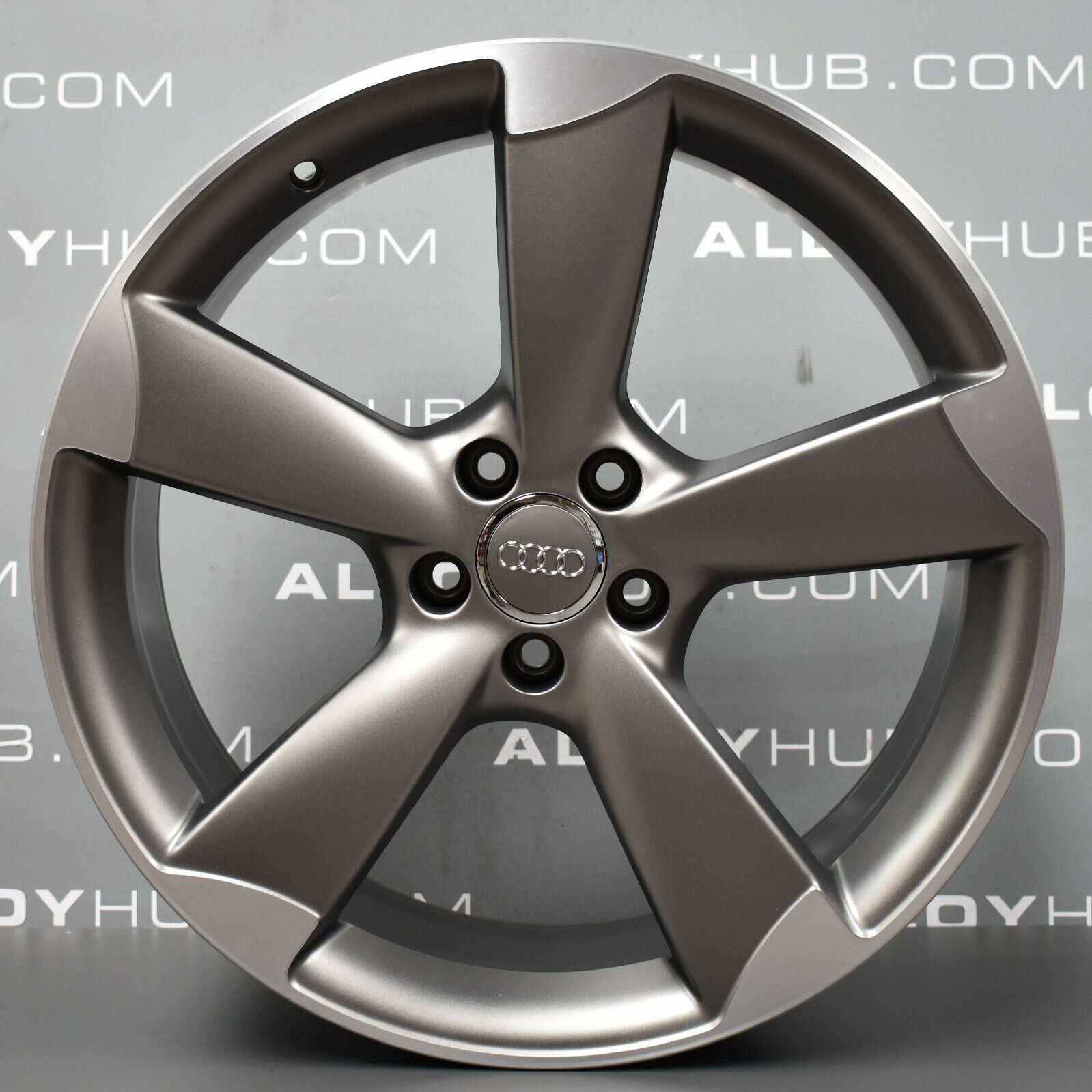 Audi A6 Genuine 20" 5-Spoke Rotor Alloy Wheel - Grey (4G0601025BP) for ...