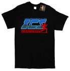 ICS Running Man Inspired T-shirt - Retro 80s Film Fan Tee Shirt Arnie ...