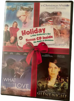 BRAND NEW DVD CHRISTMAS MOVIES HOLIDAY COLLECTION 2 DISCS 4 HEARTFELT ...