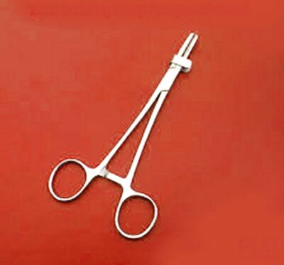 3 TUBE Occluding Clamp Forceps w/Guard 7.25" Surgical, medical ...