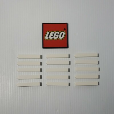 LEGO Support Column Brick 1 X 1 X 5 OPEN Stud WHITE (x15) 2453b NEW ...
