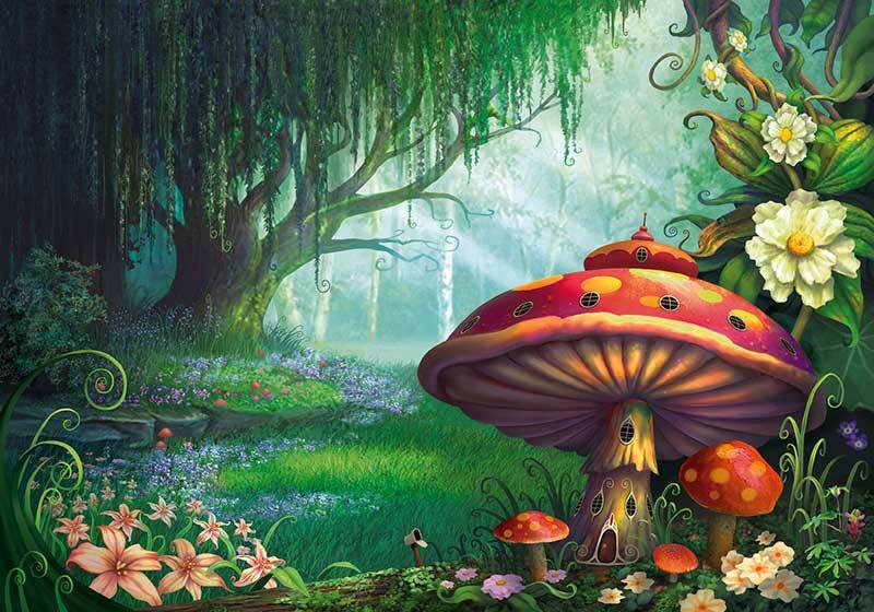 Enchanted Garden Wallpaper