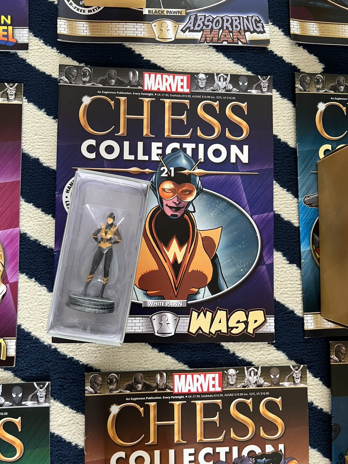 EAGLEMOSS MARVEL CHESS COLLECTION ISSUE 21 WASP | eBay