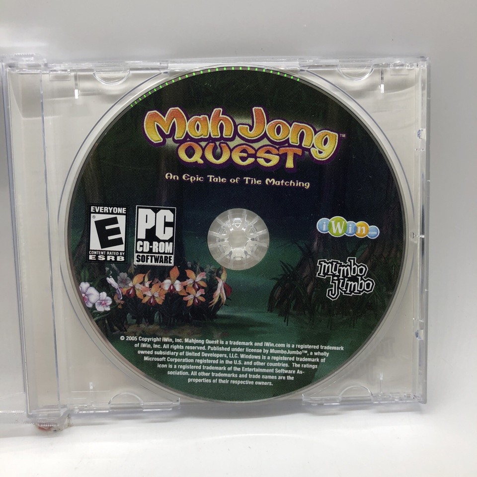 Mahjong Quest: An Epic Tale of Tile Matching - PC Windows 98/ME/2000/XP ...