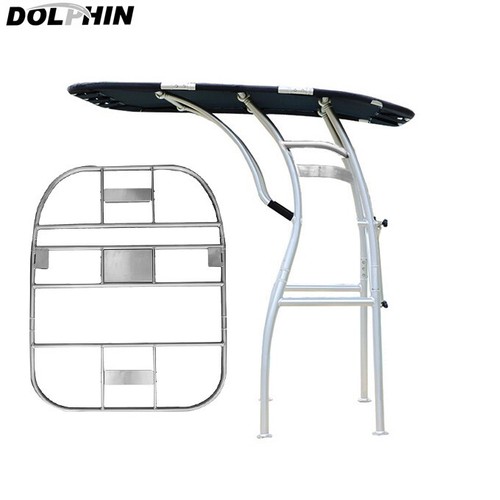 Dolphin Pro3 Center Console Boat Extreme Heavy Duty T Top with 5 Solid ...