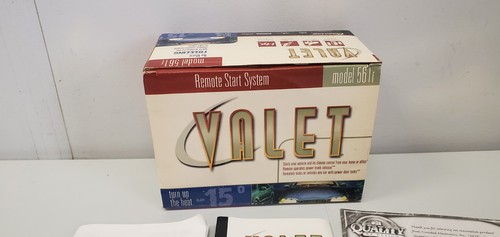 Valet Remote Start System Model 561r New In Open Box Missing Key Fob | eBay