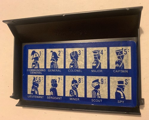 Electronic Stratego Replacement Game Part Blue Army Command Center Bomb ...