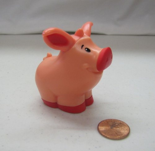 New Fisher Price Little People Pink Pig Hog Piggy For Barn Animal Farm ...