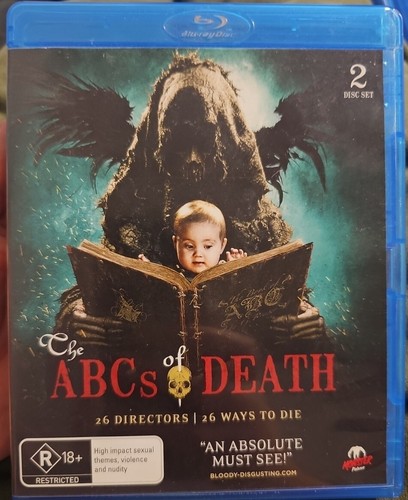 The ABCs Of Death (Blu-Ray, 2012) VGC FREE POST Horror Anthology Movie ...