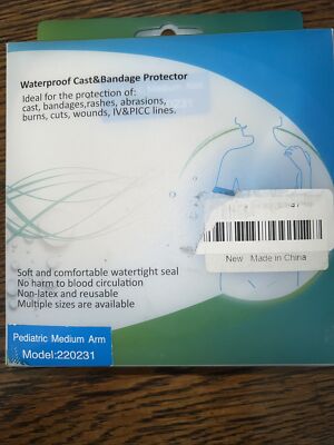 Waterproof Cast & Bandage Protector Pediatric Medium Arm | eBay