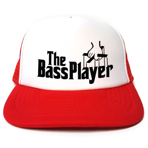 The BassPlayer - Godfather Spoof - Funny Retro Trucker Cap - Snapback 3 ...